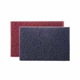Sunmight Scuff Pads 6 in. x 9 in. Very Fine (Maroon) Grit (20/Box)